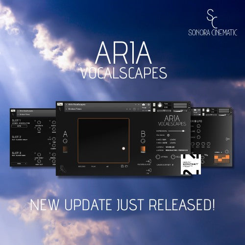 Aria Vocalscapes v1.1 Update Released – Sonora Cinematic
